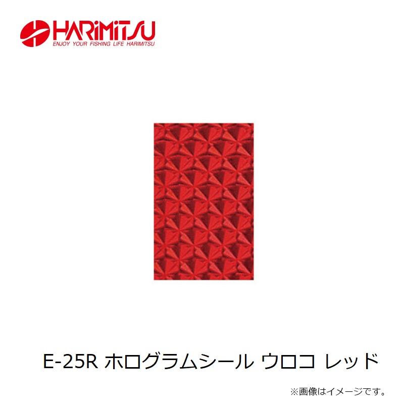 ハリミツ E-25R ホログラムシール ウロコ レッド : 釣具のFTO - 通販 - Yahoo!ショッピング