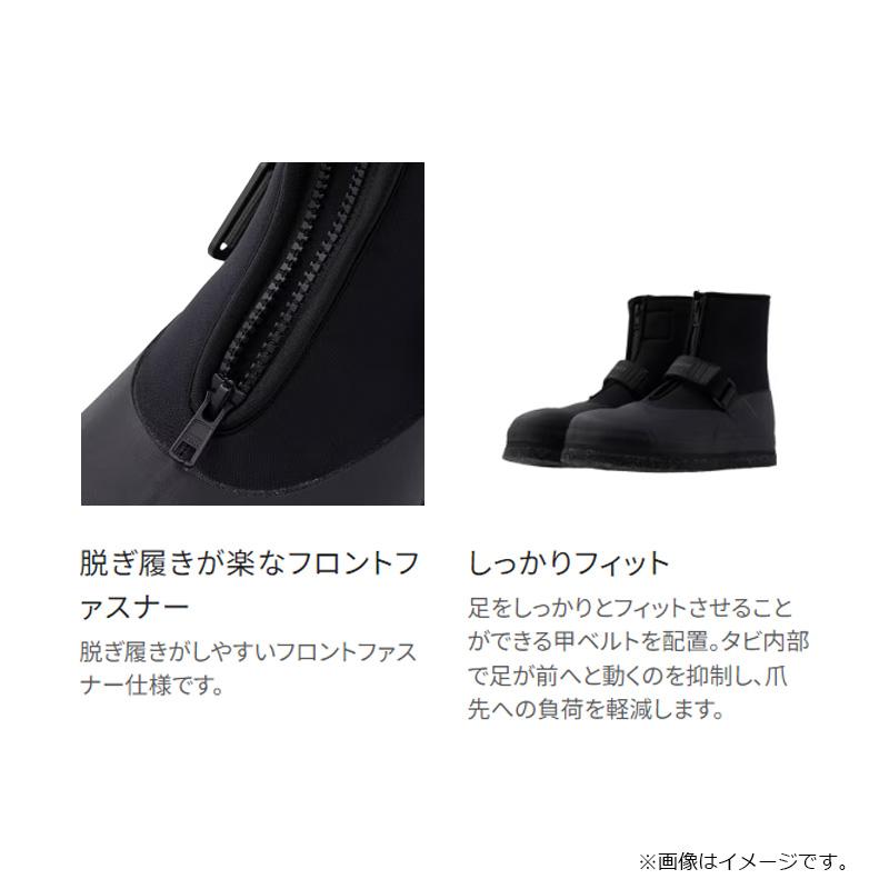 シマノ（SHIMANO） FT-044Xカットフェルトタビ(中丸) S ブラック
