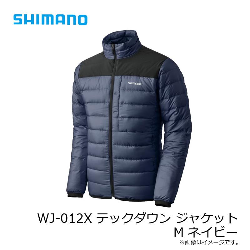 シマノ（SHIMANO） WJ-012X テックダウン ジャケット M ネイビー【釣り