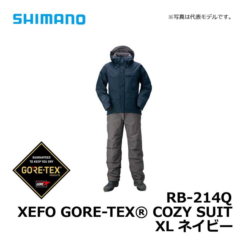 シマノ シマノ RB-214Q XEFO・GORE-TEX COZY SUIT ネイビー XL / 釣り 防寒着 上下セット ゴアテックス : 釣具のFTO - 通販 - Yahoo!ショッピング