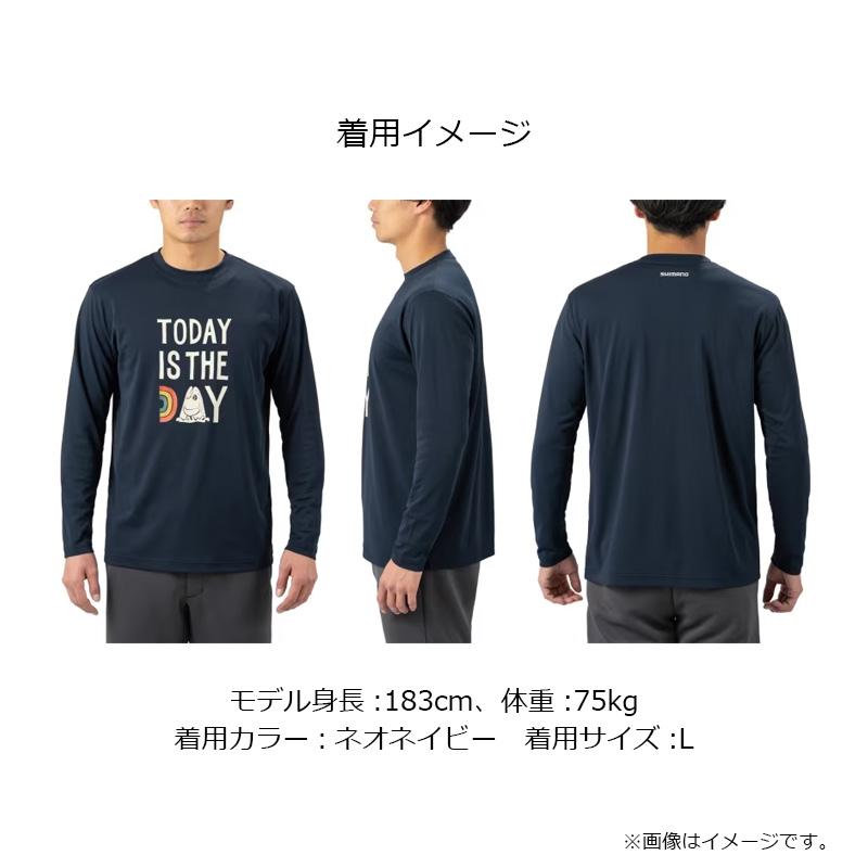 シマノ（SHIMANO） SH-010V グラフィック ロングスリーブ XL オフ