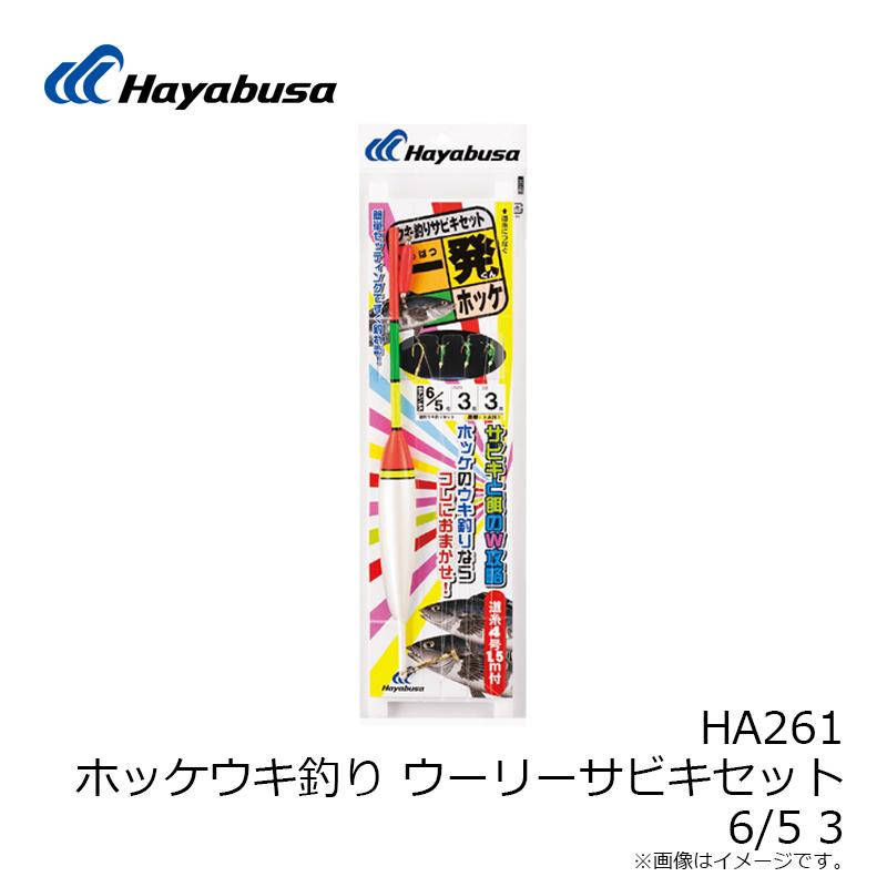 ハヤブサ HA261 ホッケウキ釣り ウーリーサビキセット 6/5 3 :4993722735748:釣具のFTO - 通販 - Yahoo!ショッピング