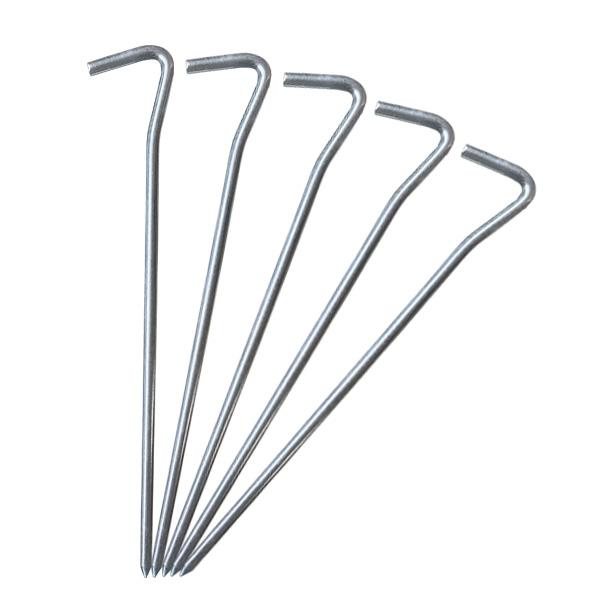 パール金属 CAPTAIN STAG 丸スチールペグ 19cm （5本組） M-8396 ｜ スチール 鉄 ペグ テント マット 固定 シート タープ固定 : びーんず生活雑貨デポ - 通販 ...