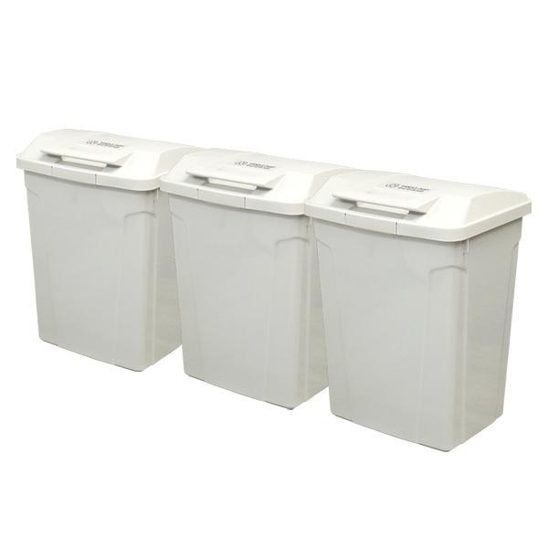 アスベル ゴミ箱 屋外 SPハンドル付 ダストボックス 70L ホワイト 同色3個セット A6727 ｜ ごみ箱 おしゃれ 大容量 分別 ふた付き 外置き : びーんず生活雑貨デポ - 通販 ...