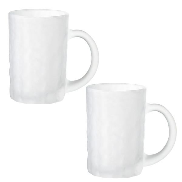 ペアセット 泡立つビヤグラス ジョッキ 2個セット 425ml P-26353-600-JAN-P ｜ ビールグラス すりガラス 食洗機対応 上品 :1298470x2:びーんず生活雑貨デポ ...