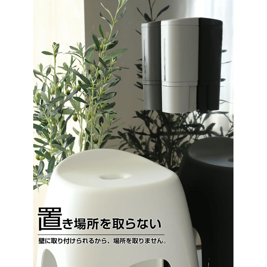 リッチェル 下から出る ディスペンサー hover（ホバー） リキッド2個+泡 セット 500ml シール/マグネット ホワイト/グレー/ダークグレー : びーんず生活雑貨デポ - 通販 ...