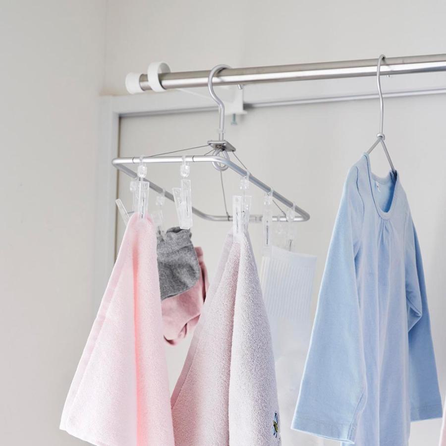 tower 山崎実業 鴨居室内物干しポールホルダー タワー 奥行ワイド ホワイト ｜ 部屋干し 室内干し 物干し竿 ホルダー : びーんず生活雑貨デポ - 通販 - Yahoo!ショッピング