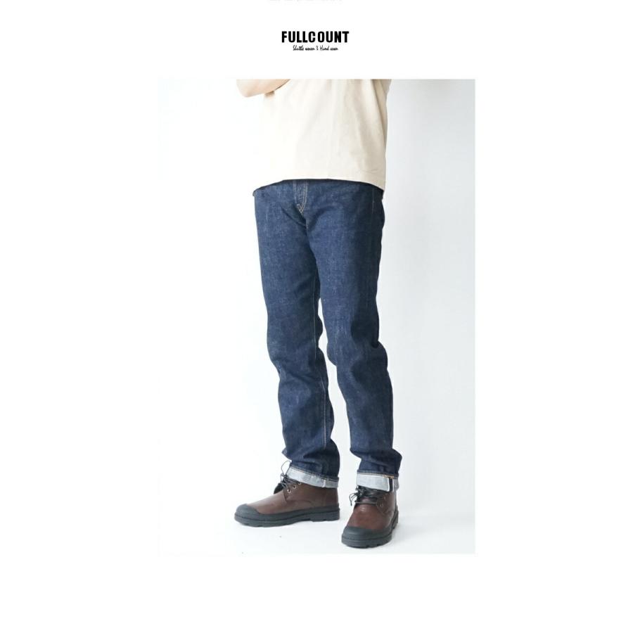 FULLCOUNT (フルカウント) NEW STRAIGHT 1108w ニューストレートジーンズ ワンウォッシュ RENEWAL MODEL 13.7ozセルヴィッチデニム 岡山児島製 ...