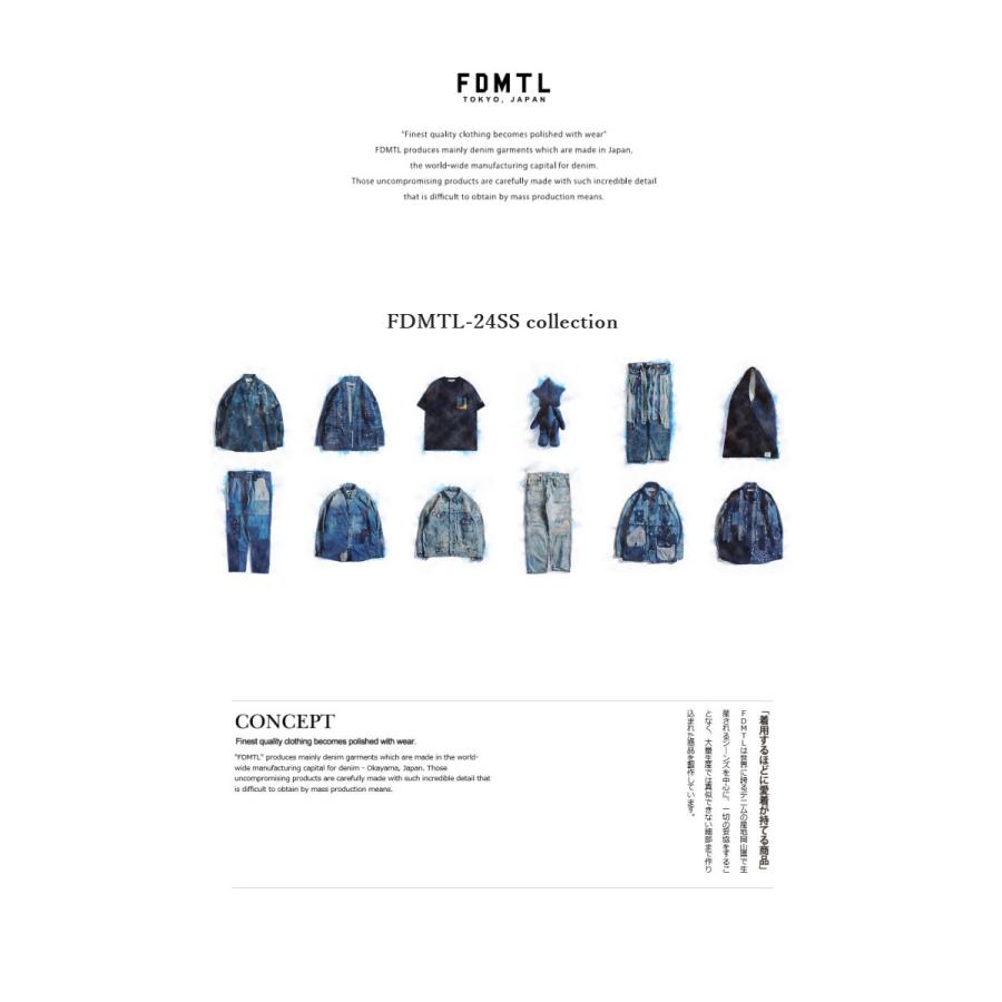 FDMTL fa24jk11u PATCHWORK COVERALL JACKET 3YR WASH パッチワーク デニム カバーオール 3年加工 日本製 :fm-fa24jk11u ...