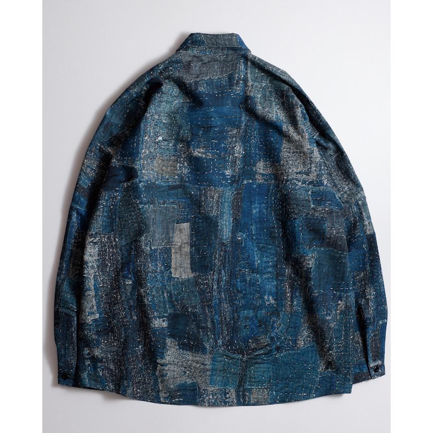 FDMTL fa24sh14 PRINTED BORO SHIRT 襤褸 刺子調 プリンテッド 長袖シャツ 日本製 FUNDAMENTAL : fm-fa24sh14 : YIELD - 通販 ...