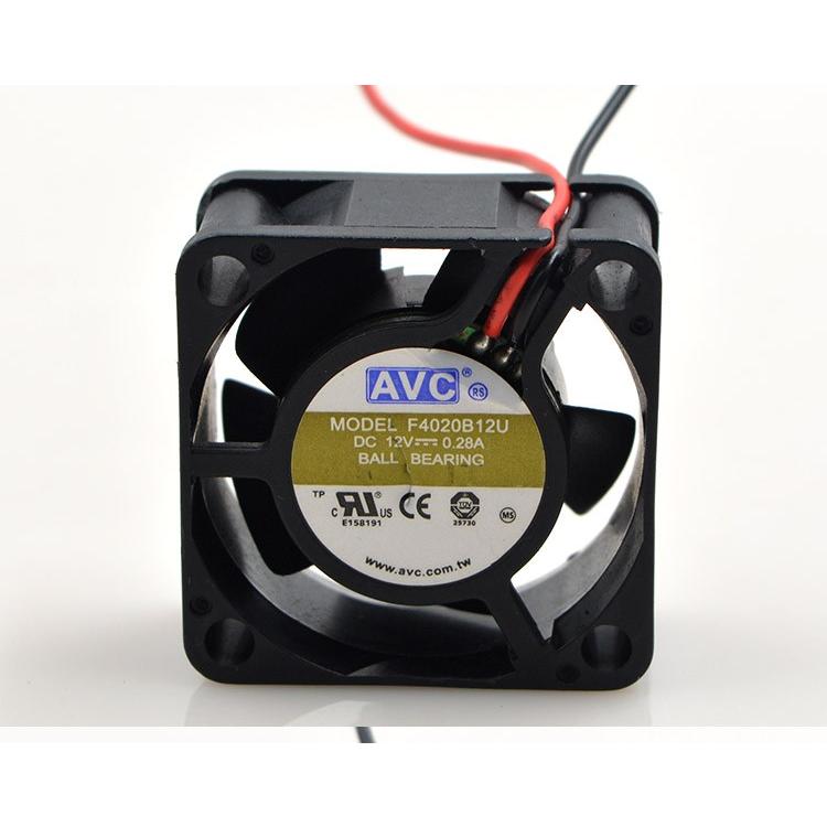 AVC F4020B12U 12V 0.28A 4CM 4020 CPUファン 2線 : EmonoStore - 通販 - Yahoo!ショッピング