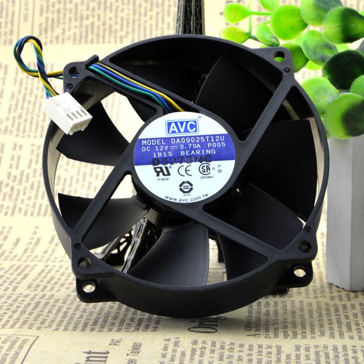 新品 AVC 9025 9CM 12V 0.7A CPU PWM 4PIN DA09025T12U ファン : EmonoStore - 通販 ...