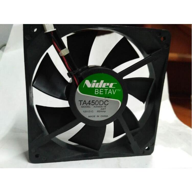 新品 nidec TA450DC A34808-16 12V 0.62A 12CM 12025 ファン : EmonoStore - 通販 ...