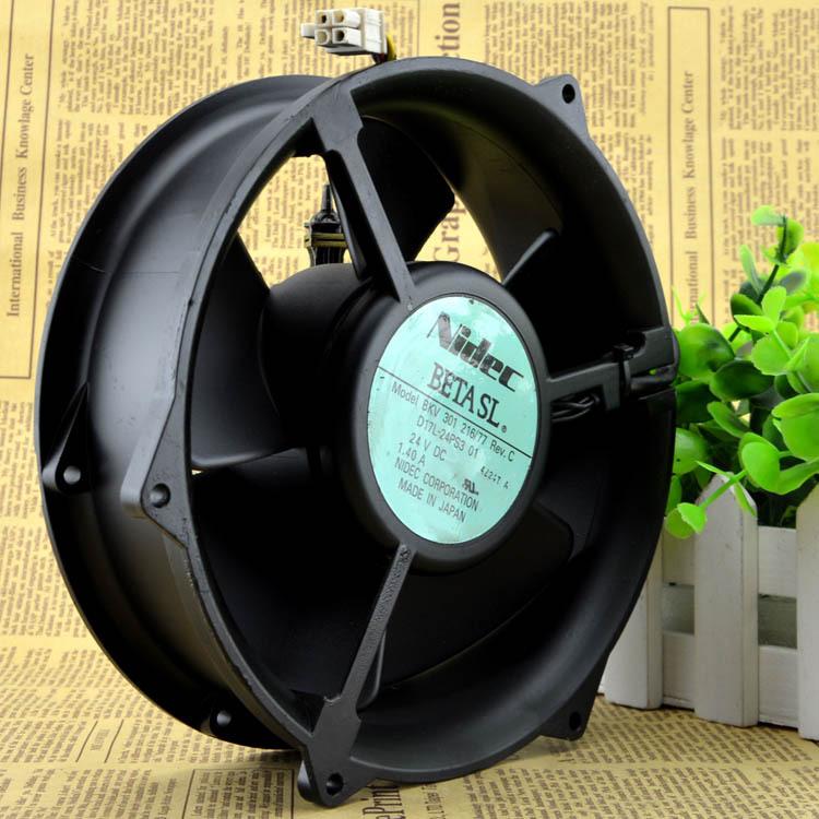 新品 NIDEC D17L-24PS3 01 24V 1.40A BKV301216/77 ファン : EmonoStore - 通販 - Yahoo!ショッピング