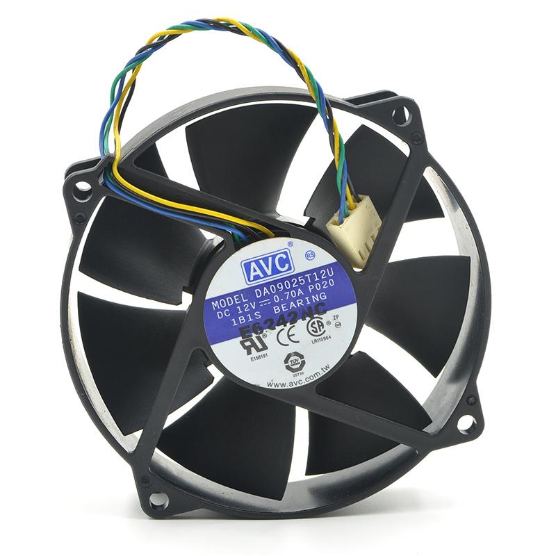 新品 AVC 9025 9CM 12V 0.7A DA09025T12U PWM 4PIN ファン : EmonoStore - 通販 ...