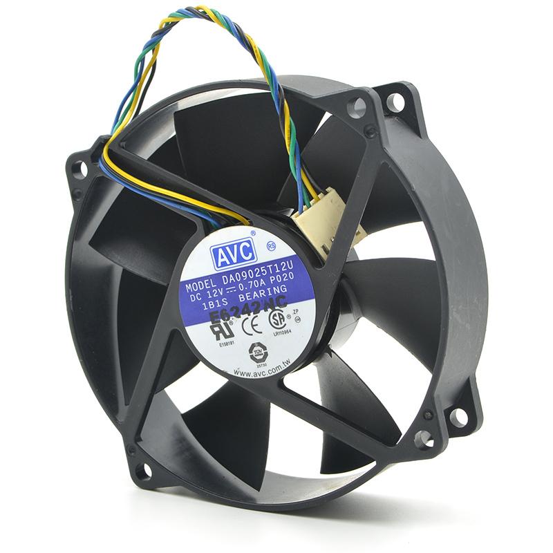 新品 AVC 9025 9CM 12V 0.7A DA09025T12U PWM 4PIN ファン : EmonoStore - 通販 ...