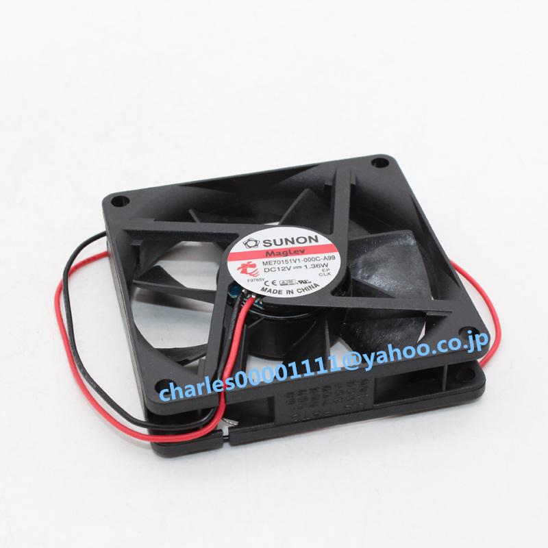 新品 ME70151V1-000C-A99 SUNON 7015 12V 1.36W 7CM 冷却ファン : EmonoStore - 通販 - Yahoo!ショッピング