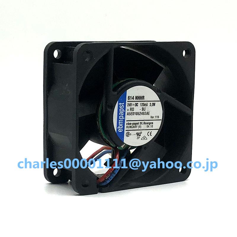 新品 614NHHR ebmpapst 6025 24V 3W 冷却ファン : EmonoStore - 通販 - Yahoo!ショッピング