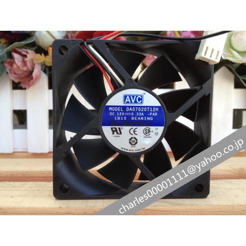 AVC 7CM 7020 12V 0.33A DA07020T12H ファン : EmonoStore - 通販 - Yahoo!ショッピング