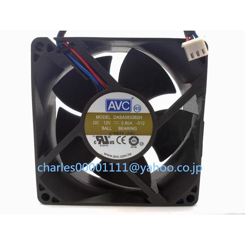 AVC 8032 8CM 12V 0.8A DASA0832B2H ファン : EmonoStore - 通販 - Yahoo!ショッピング