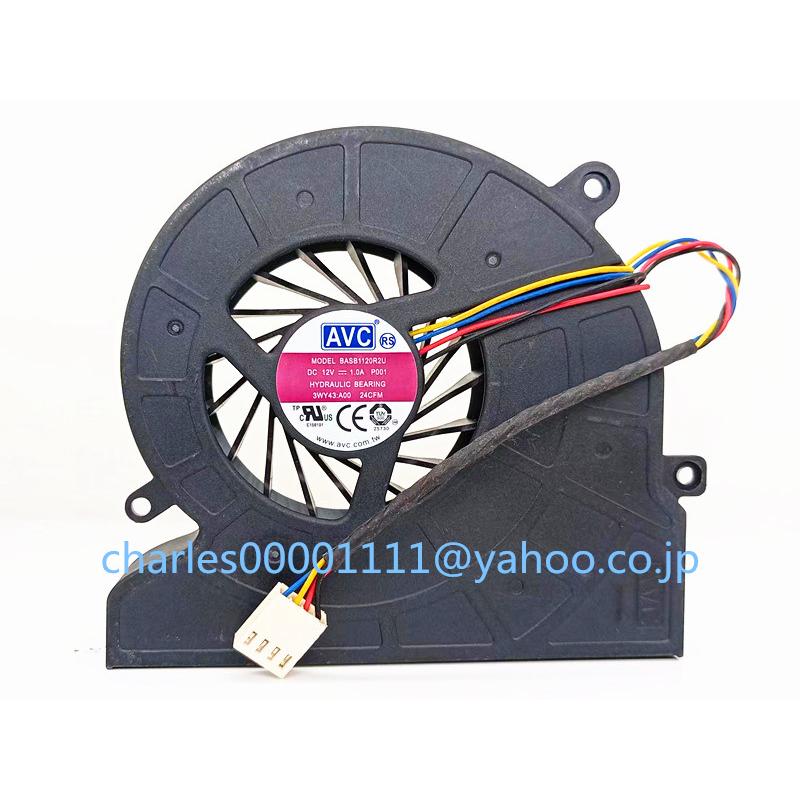 AVC BASB1120R2U P005 12V 1.0A 4線 冷却ファン : EmonoStore - 通販 - Yahoo!ショッピング