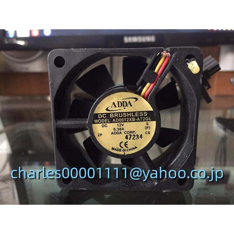 新品 ADDA 6CM 6025 12V 0.38A AD0612XB-A72GL ファン : EmonoStore - 通販 - Yahoo ...