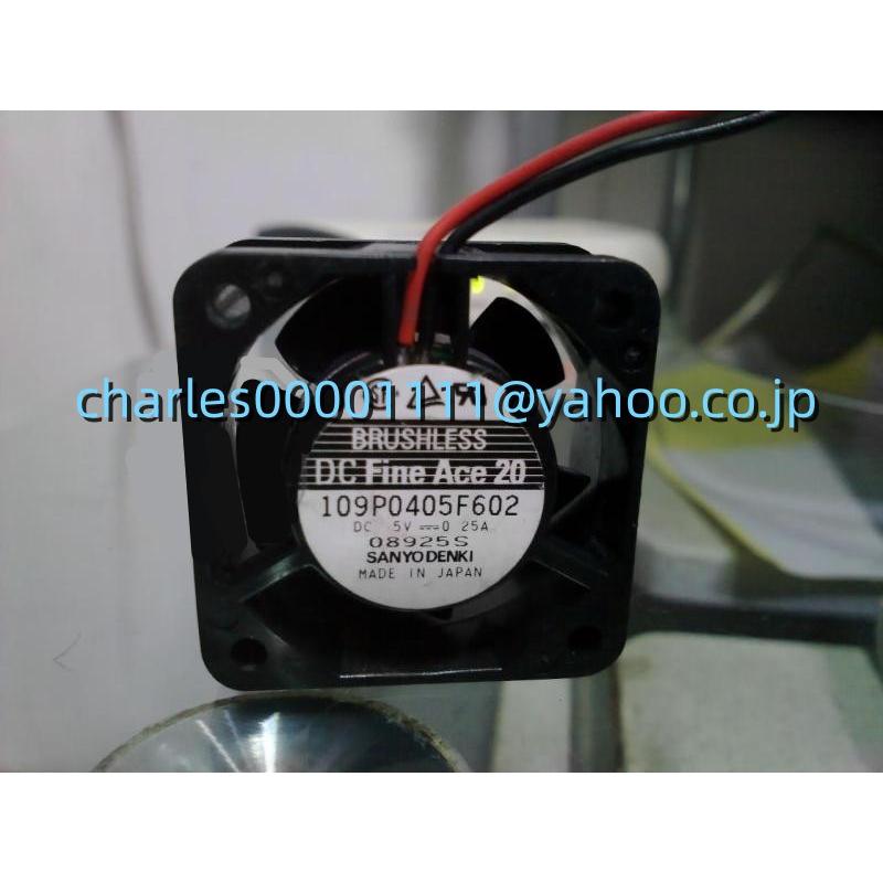 Sanyo 4CM 4020 5V 0.25A 109P0405F602 ファン : EmonoStore - 通販 - Yahoo!ショッピング