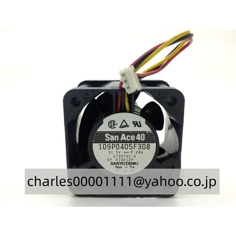 SANYO 4028 4CM 5V 0.28A 109P0405F308 ファン : EmonoStore - 通販 - Yahoo!ショッピング