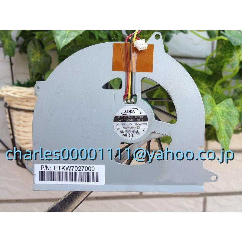 新品 HP ZV6100 R4000 R4100 CPU AD0605HB-GC3 ファン : EmonoStore - 通販 - Yahoo ...