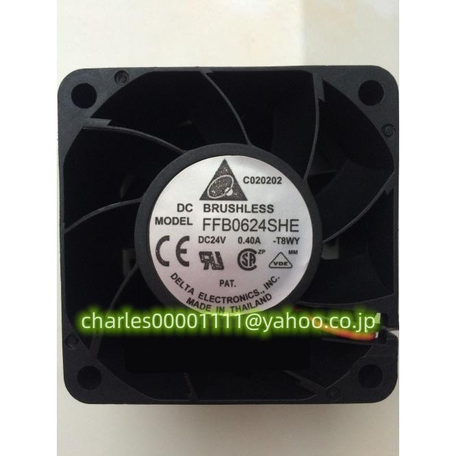 新品 DELTA 6CM 6038 FFB0624SHE 24V 0.40A 2線 ファン : EmonoStore - 通販 - Yahoo!ショッピング