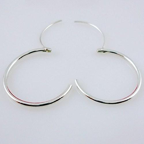 送料無料 ピアス フープ型 スタッド式 14mm シルバー 925 : YIYI店 - 通販 - Yahoo!ショッピング