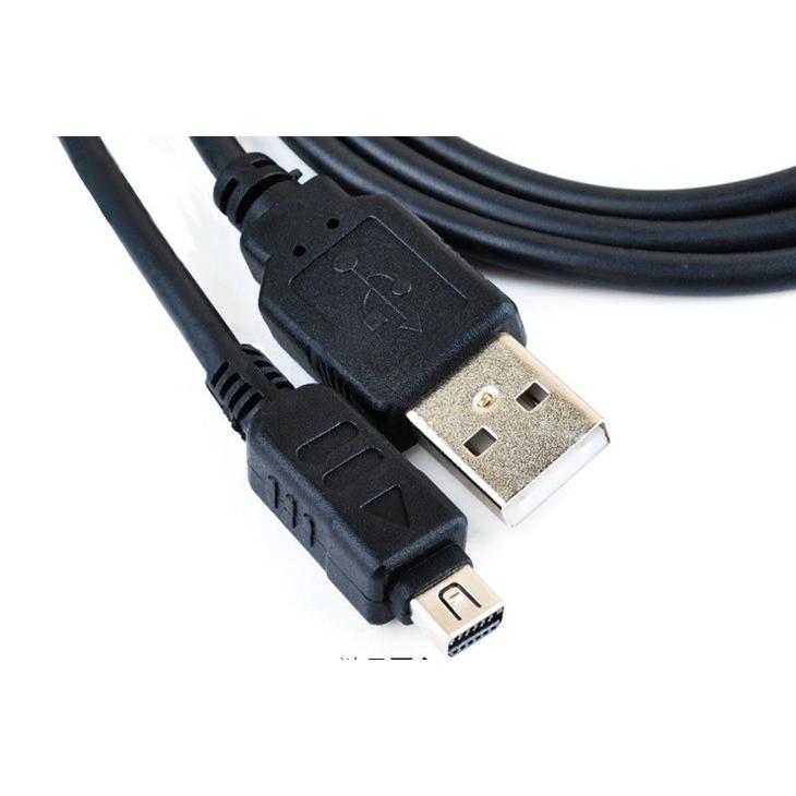 送料無料OLYMPUS CB-USB6 互換 USBケーブル オリンパス ミニ12ピン平型 接続ケーブル デジカメ・デジタルカメラ用 ...