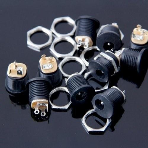 送料無料 DC022 2.1x5.5mm PCB マウント 取り付け DC 電源 ジャック ソケット 10個セット : YIYI店 - 通販 ...