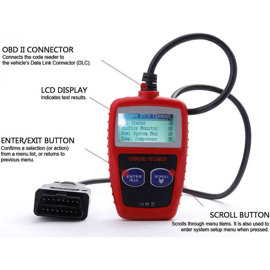 送料無料MS309 OBD2 OBDII車診断ツール 故障診断器 多言語 カースキャナー エンジン診断ツール プロ向け : YIYI店 ...
