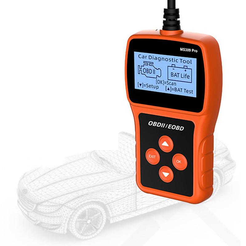 送料無料MS309 Pro OBD2 故障診断機 自動車故障診断機 バッテリーチェック スキャンツール プロ向け : yi-1075 ...