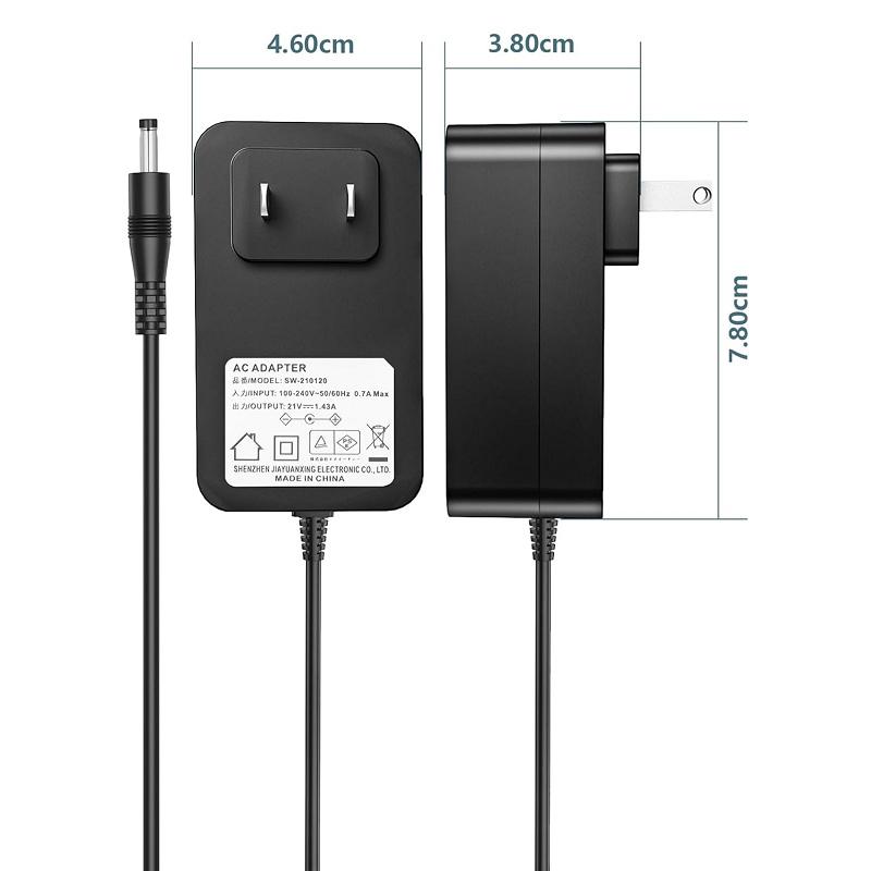 送料無料 互換品 BURTLE バートル AC380 AC330 AC2130 空調作業服 充電器 21V PSE認証取得 急速充電器 ACアダプター 17V-24V対応 : YIYI店 ...