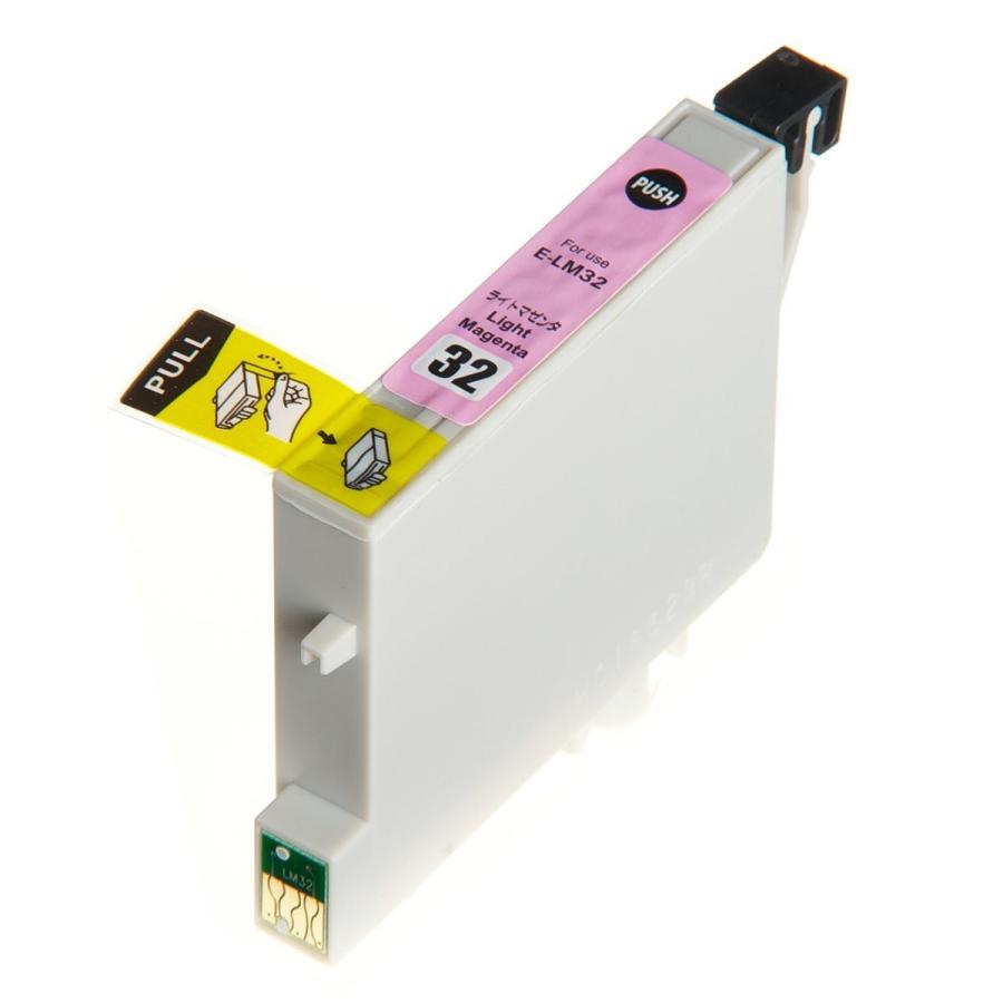 ICLM32 単品 ライトマゼンタ エプソンプリンター用互換インク EP社 ICチップ付 残量表示機能付 IC32 : YIYI店 - 通販 - Yahoo!ショッピング