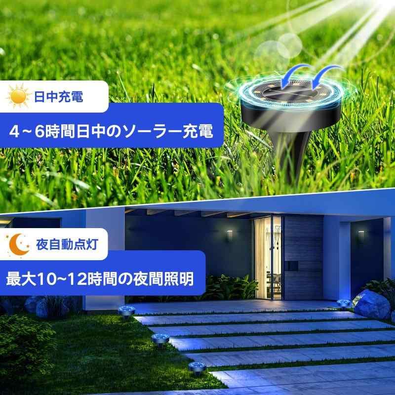 ソーラーライト 屋外 IP68防水 埋め込み式 ガーデンライト ソーラー : YKカンパニー - 通販 - Yahoo!ショッピング