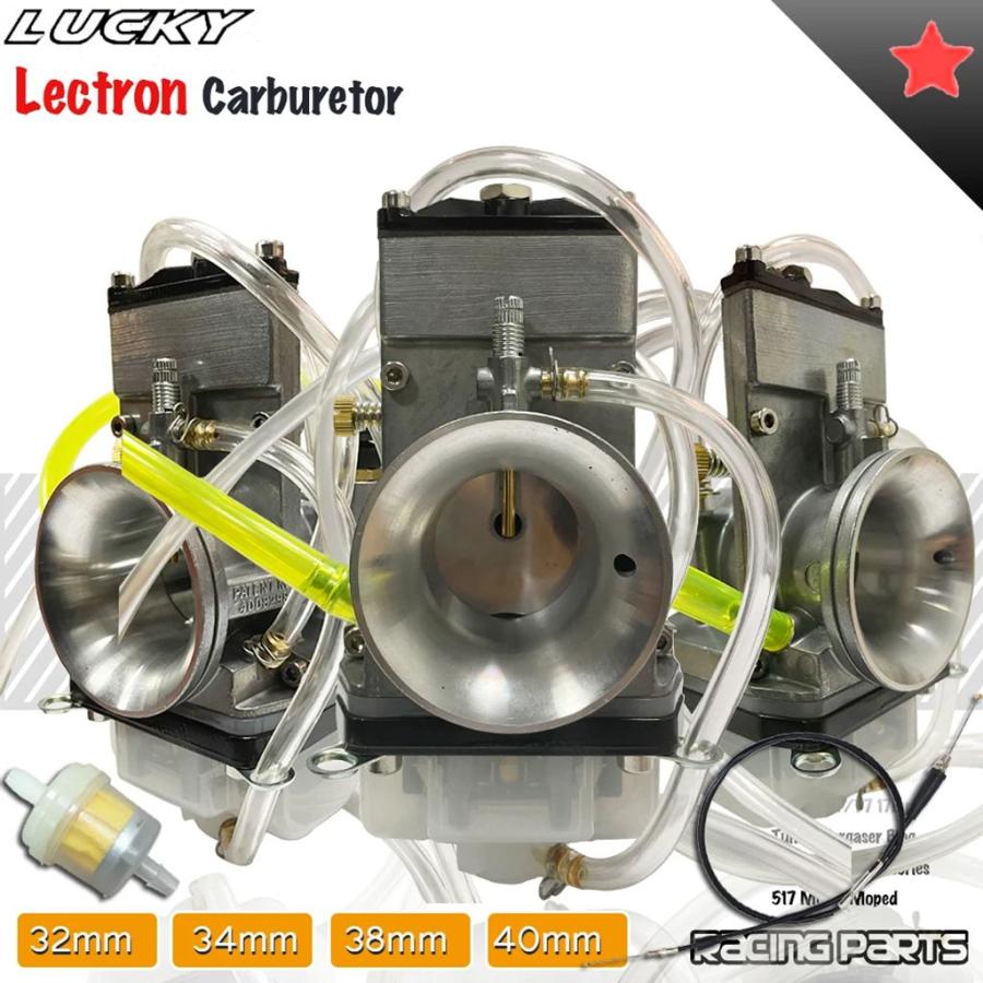 【並行輸入品】Lectron-ケーブル付きパワージェットキャブレター 高速 yz250f kx250f rmz250 crf250r ...