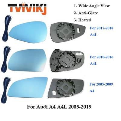 TvyvikjサイドバックミラーブルーガラスレンズアウディA4 A4L 2005-2019 3世代広角ビュー抗グレアドアミラー : neka12223 : YKNshop - 通販 ...