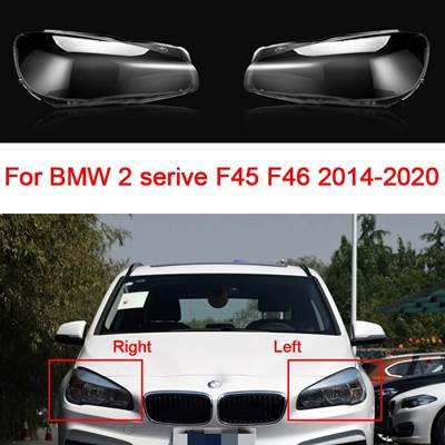 【並行輸入品】 BMW 2シリーズ 216i 218i 220i 225i f45 f46 2014-2020用クリアヘッドライトレンズ付き ...