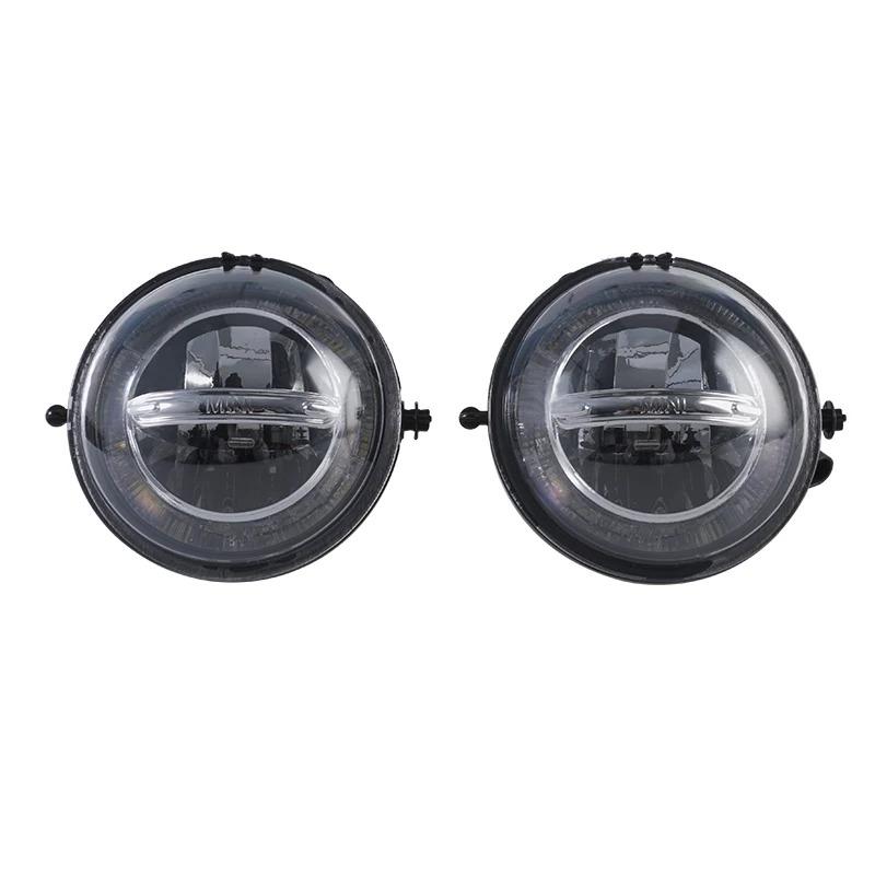 BMW Mini Cooper LEDフォグライト r55 r56 r57 r58 r59 r60 r61 エンジェルアイ付き ...