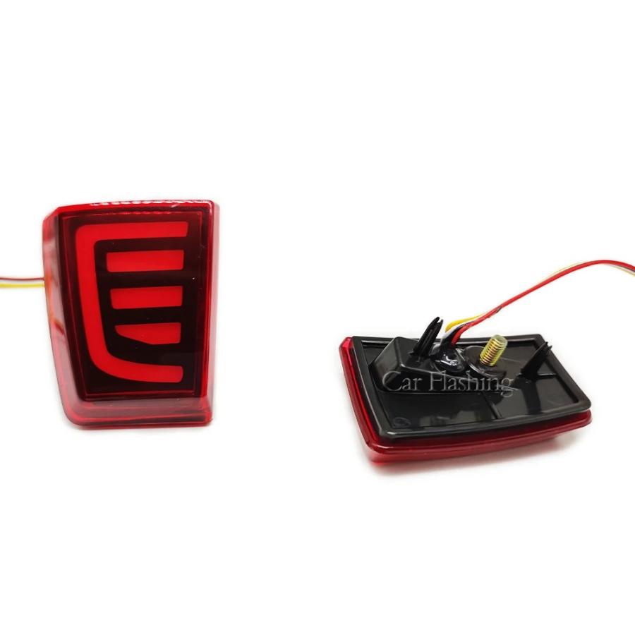 三菱 LEDリアバンパーライト テールブレーキ ウインカー 小型車 パジェロ ベージュ v97 v98 v87 v93 v95 montero 2007-2020 : YKNshop - 通販 ...