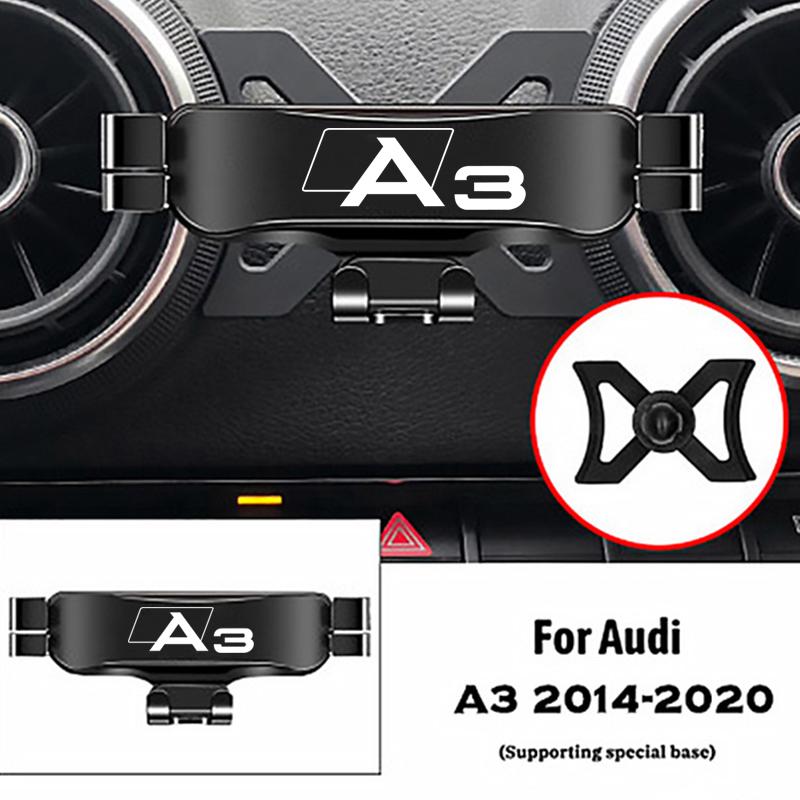 Auti a3 s3 8v 2014-2020 携帯電話ホルダー 換気クリップ 取り付けブラケット アクセサリ : YKNshop - 通販 - Yahoo!ショッピング