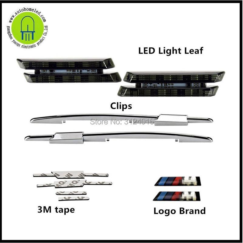 BMW E82 E88 E81 E87 E60 E61 E90 E91 E92 E93 サイド ウィンカー マーカー ターン シグナル LED 左右 Mタイプ ブラック スモーク : YKO ...