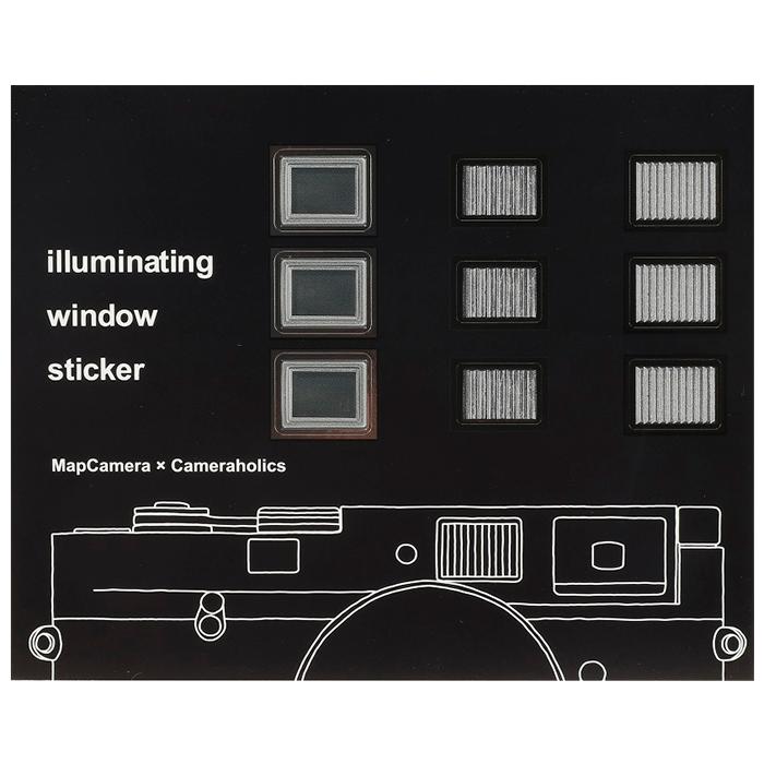 《新品アクセサリー》 MAPCAMERA (マップカメラ) illuminating window sticker : カメラ専門店マップカメラYahoo!店 - 通販 - Yahoo!ショッピング