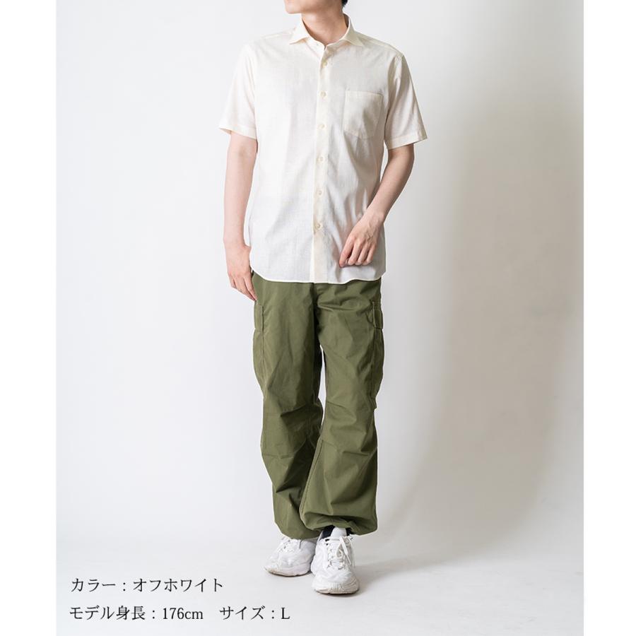 ワイシャツ 半袖 メンズ おしゃれ 日本製 リネン リネンシャツ ワイシャツ半袖 2021-HSS7 : Y.M.F STORE - 通販 - Yahoo!ショッピング