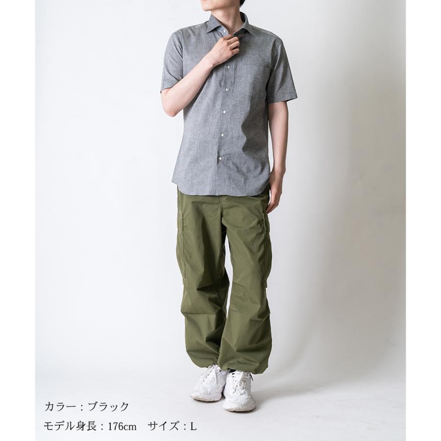 ワイシャツ 半袖 メンズ おしゃれ 日本製 リネン リネンシャツ ワイシャツ半袖 2021-HSS7 : Y.M.F STORE - 通販 - Yahoo!ショッピング