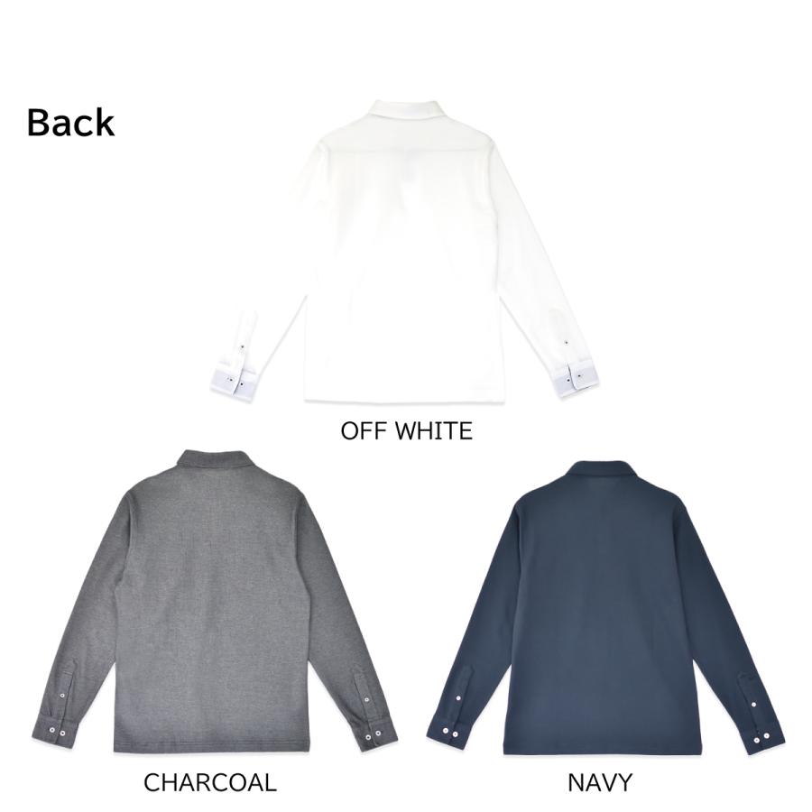 ポロシャツ メンズ カジュアルポロシャツ 長袖 長袖ポロシャツ イージーケア 吸汗速乾 FL22FW-002M a/w : Y.M.F STORE - 通販 - Yahoo!ショッピング