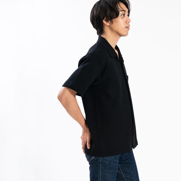半袖シャツ メンズ 日本製 ワッフルシャツ ニットシャツ 羽織り クールビズ SHKB25-088 : Y.M.F STORE - 通販 - Yahoo!ショッピング